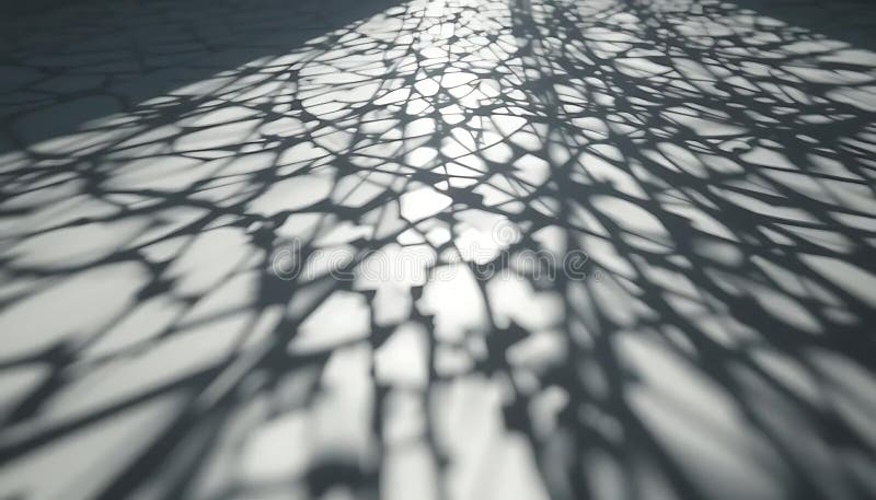 Intricate Shadow Play stock illustration. Illustration of generated ...