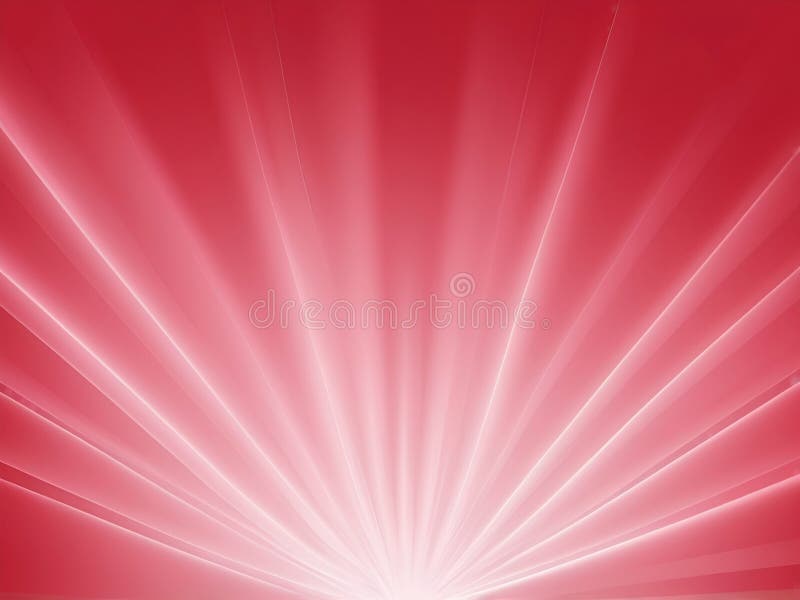 Abstract Light Pink Beams of Light on a Gradient Red Finely Grained ...