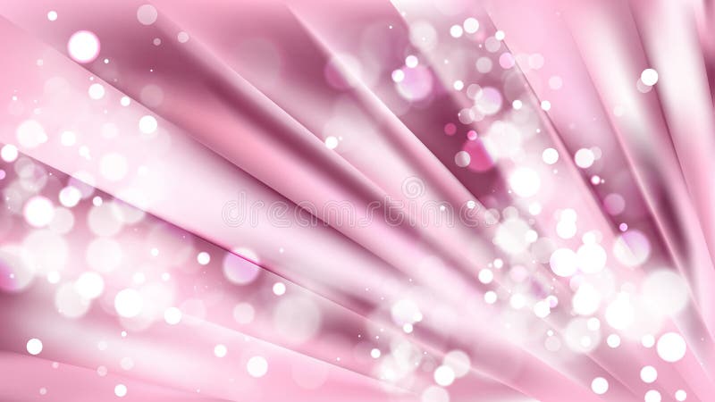 Abstract Light Pink Blur Lights Background Design Stock Vector ...