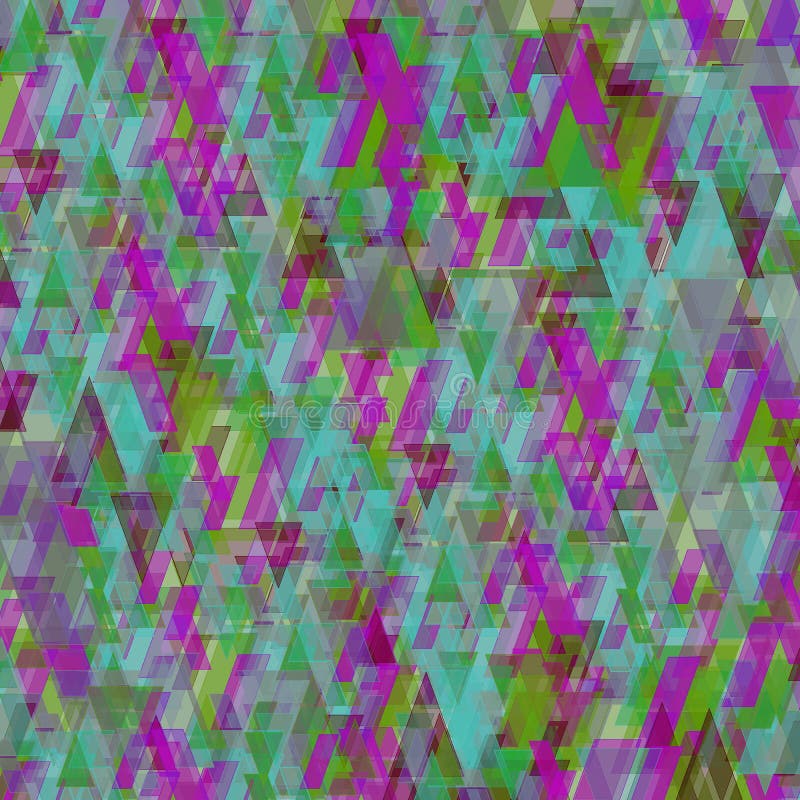 Abstract Light Pink Geometric Various Shape and Leaves Modern Polygonal ...