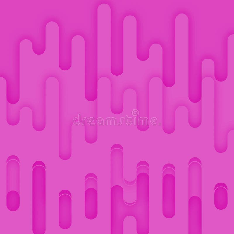 Abstract Light Pink Melt Wavy Rounded Line Halftone Flowing Geometry ...