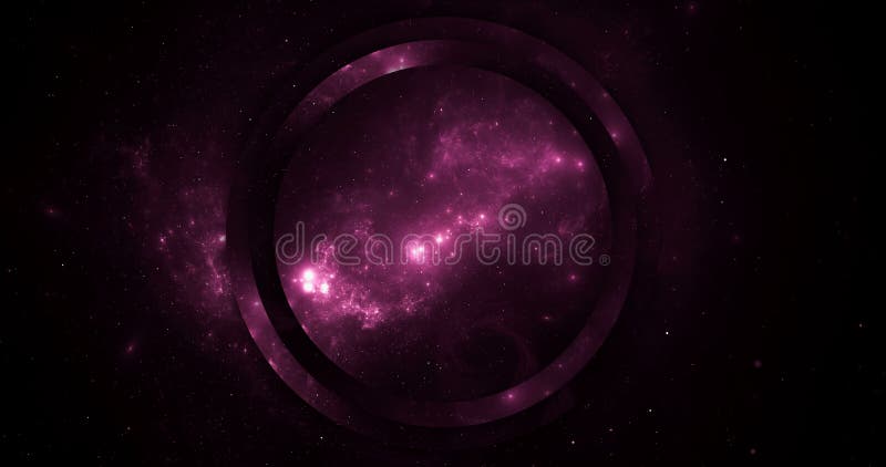 Abstract Light Pink Neon Geometric Circle Space Particles Texture and ...