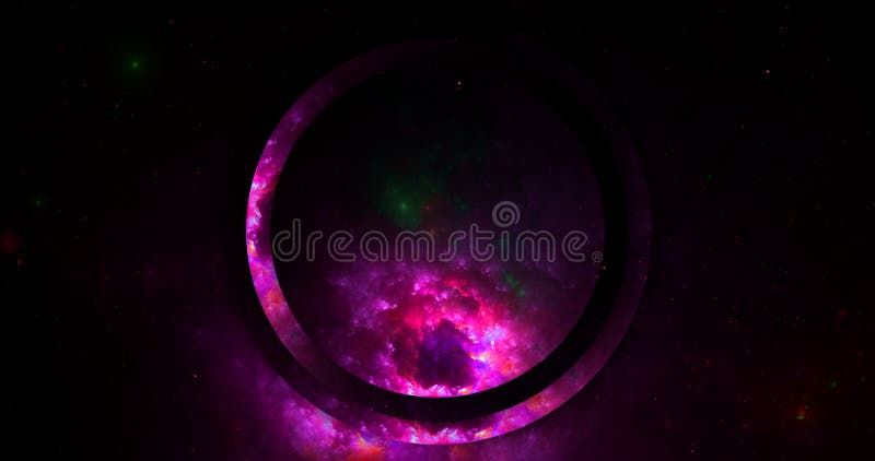 Abstract Light Pink Neon Geometric Circle Space Particles Texture and ...