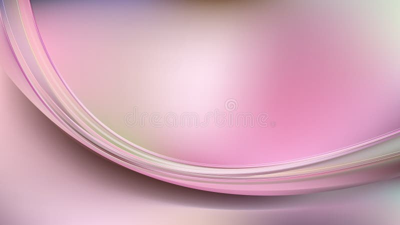 Abstract Light Pink Shiny Wave Background Stock Vector - Illustration ...