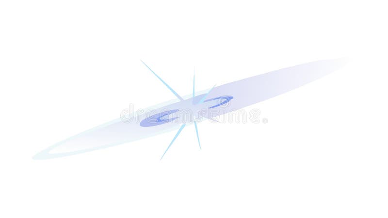 Abstract Light Ray Icon Minimal Flat Style Illustration, Vector Design ...