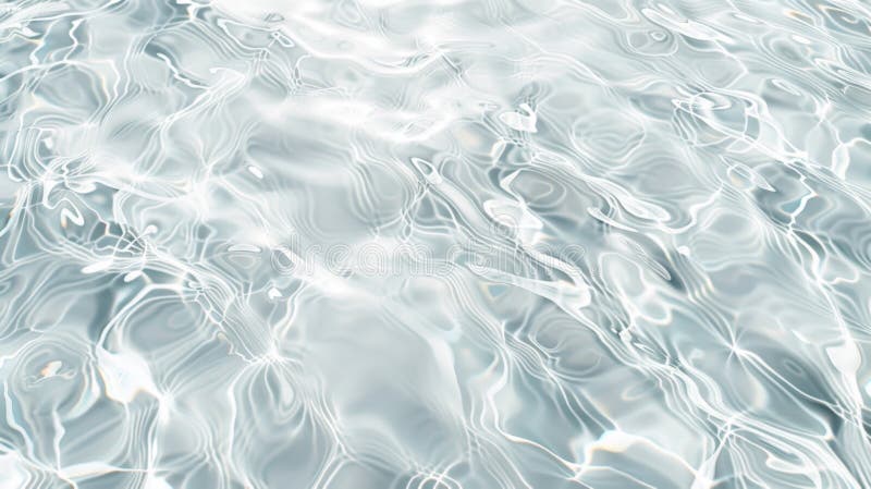 Abstract Light Reflections on Water Surface, Generative AI Stock Image ...