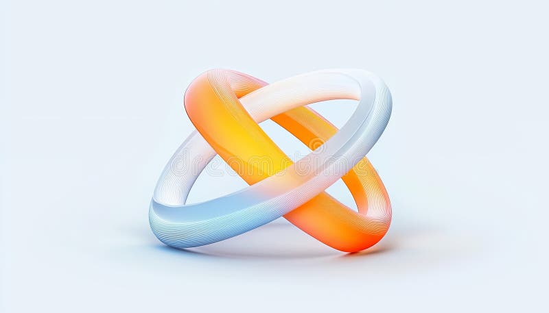 Abstract Light Rings, Layered Glow Effects, Sleek Symmetry, 3D ...
