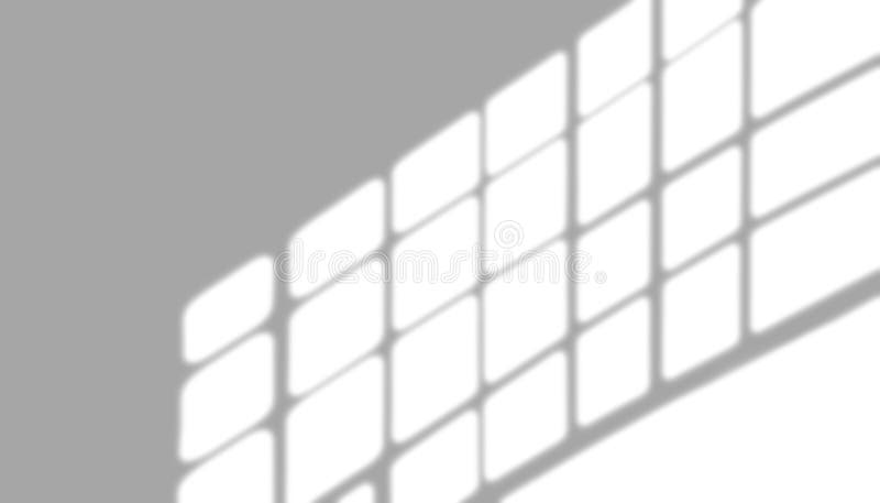 Abstract Light and Shadow Pattern on a Grid-like Surface Stock ...