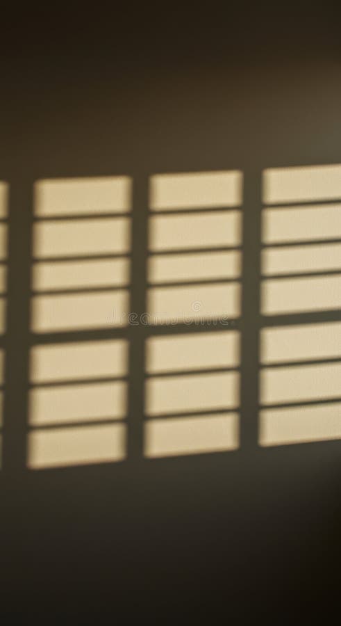 Abstract Light and Shadow Play from a Window with Multiple Divisions ...