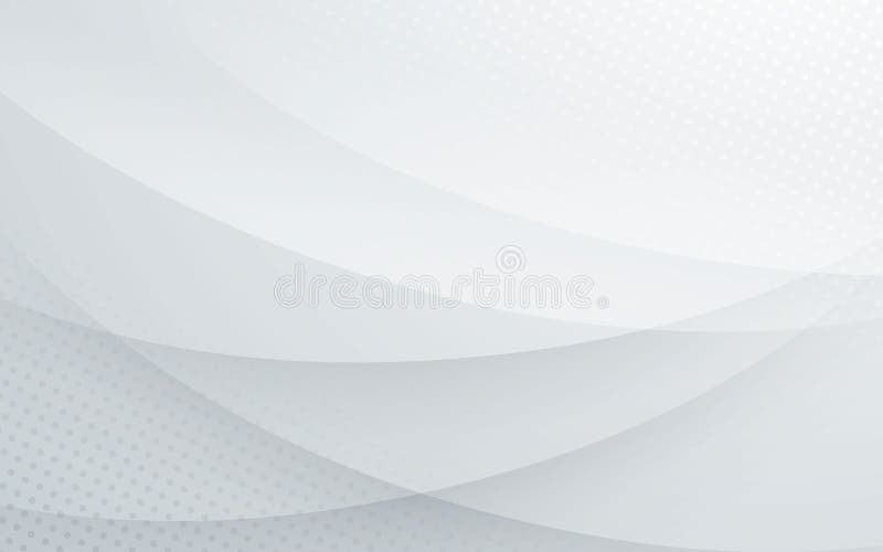 Abstract Light Silver Background Vector. Modern White Background Stock ...