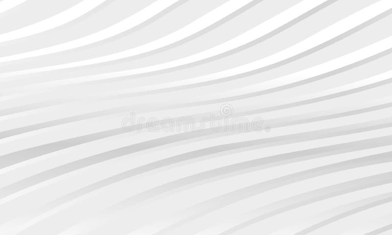 Abstract Light Silver Pattern Wavy Diagonal White Background. Stock ...