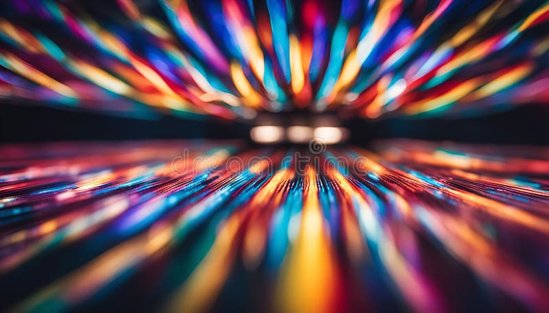 Abstract Light Streaks stock illustration. Illustration of design ...