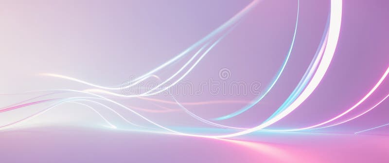 Abstract Light Streaks in Vibrant Gradient Colors Creating a Dynamic ...