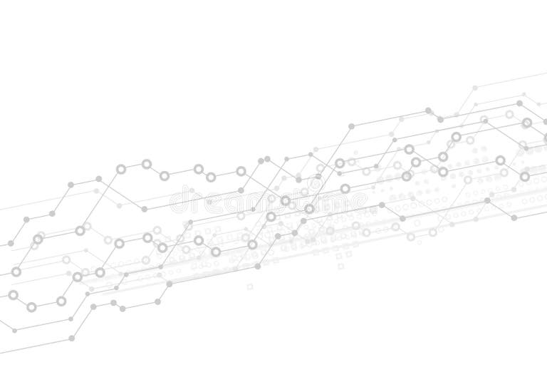 Light Grey Color Circuit Board Background Stock Illustrations – 200 ...