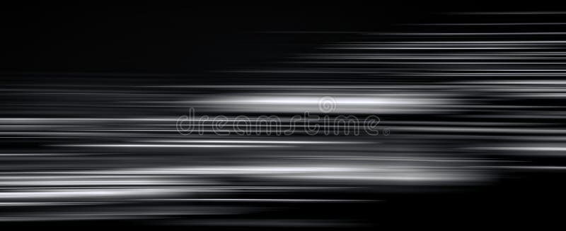 Abstract Light Trails in the Dark, Motion Blur Effect Stock ...