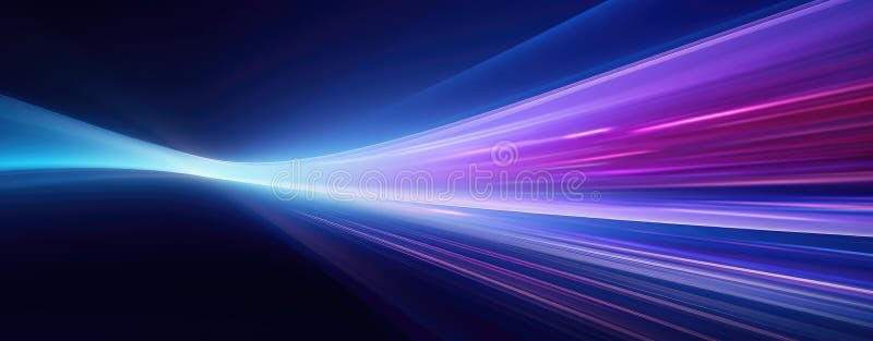 Abstract Light Trails with Gradient Background Beams of Light Stock ...