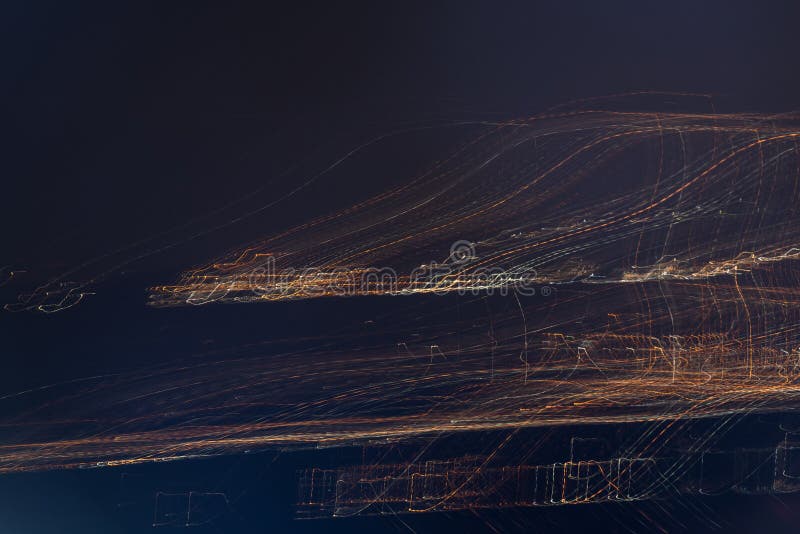 Abstract Light Trails and Patterns Stock Image - Image of sample ...