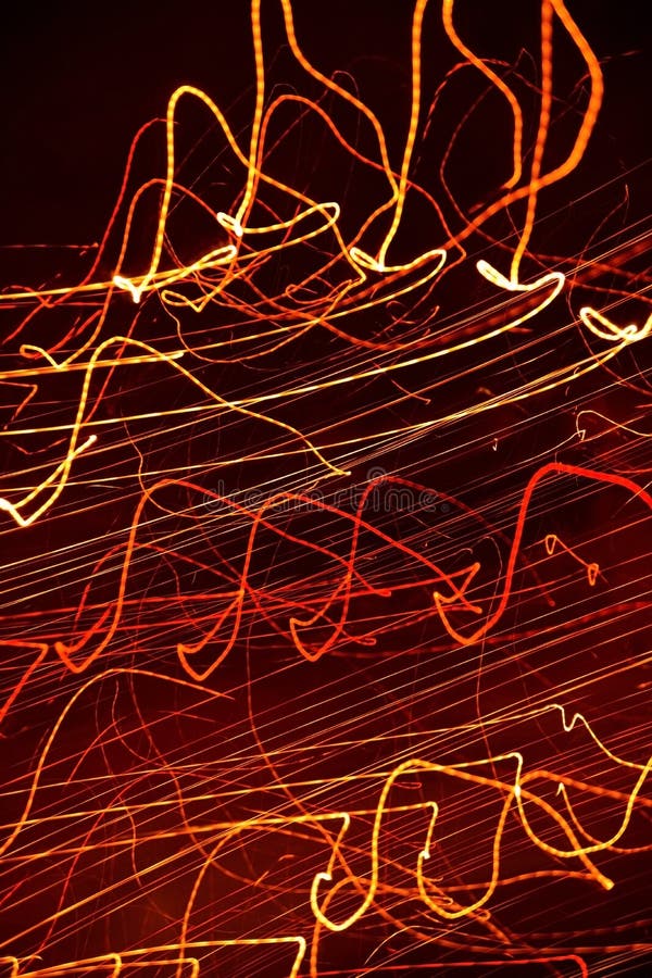 Abstract light trails stock photo. Image of fireshow - 36139910