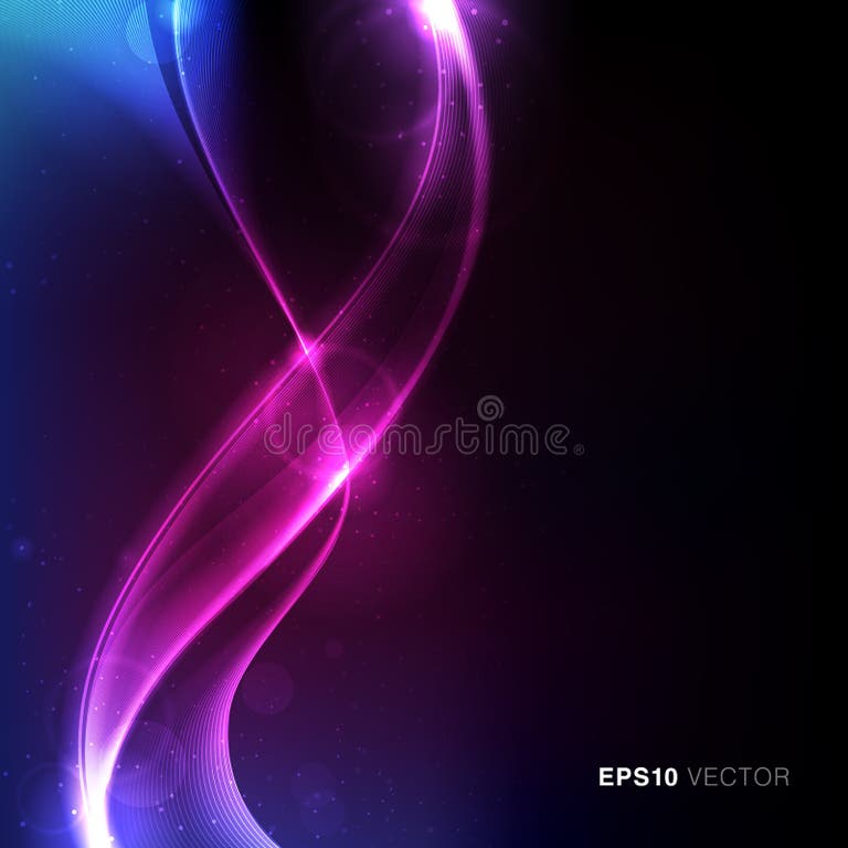 Abstract Light Vector Design Stock Vector - Illustration of energy ...