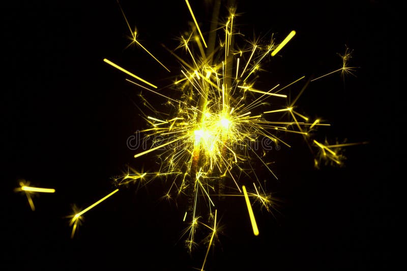 Abstract Light Yellow Sparkler Lightning Burning Texture Overlay with ...