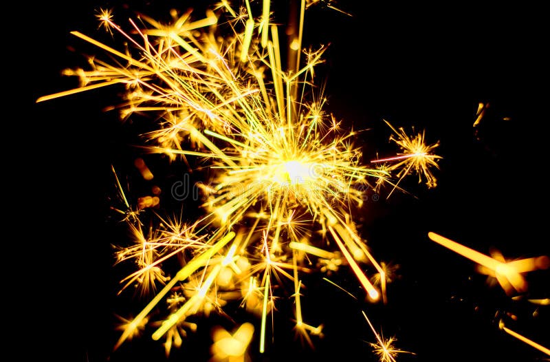 Abstract Light Yellow Sparkler Lightning Burning Texture Overlay with ...