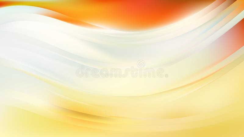 Abstract Light Yellow Wavy Background Stock Vector - Illustration of ...