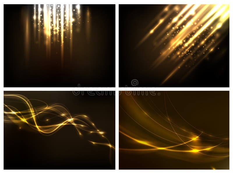 Abstract Lighting Background Stock Vector - Illustration of mysterious ...