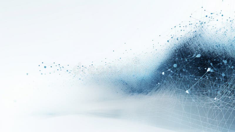 Abstract Lighting, Dust, Particle and Glare on Background. Generative ...