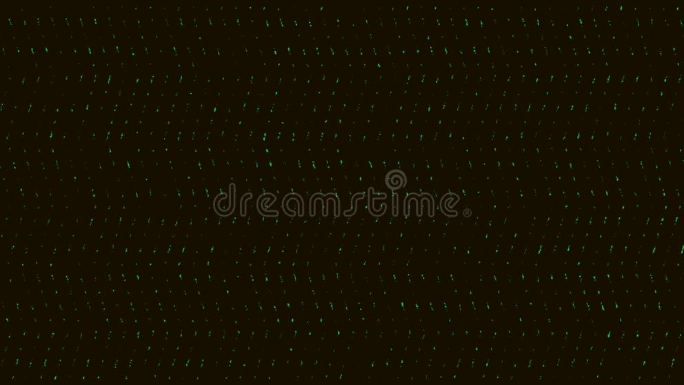 Abstract Lighting Pattern Background with Green Lights Matrix Effect ...
