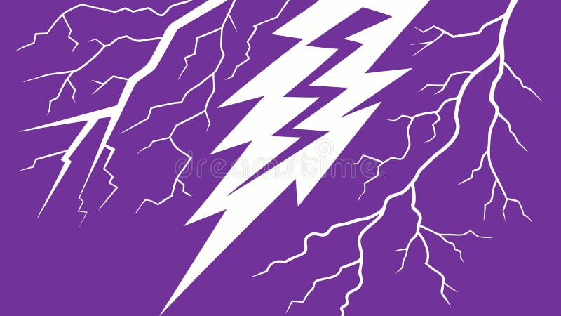 Abstract Lightning Bolts Background, Dynamic Vector Art Design Element ...