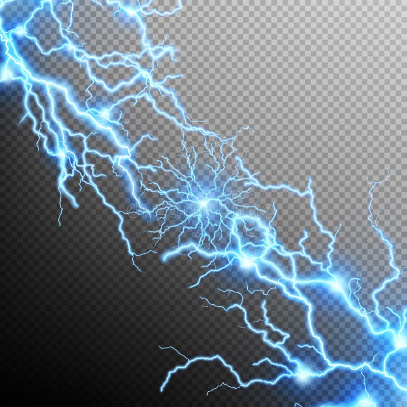 Abstract Lightning Storm Background. EPS 10 Stock Vector - Illustration ...