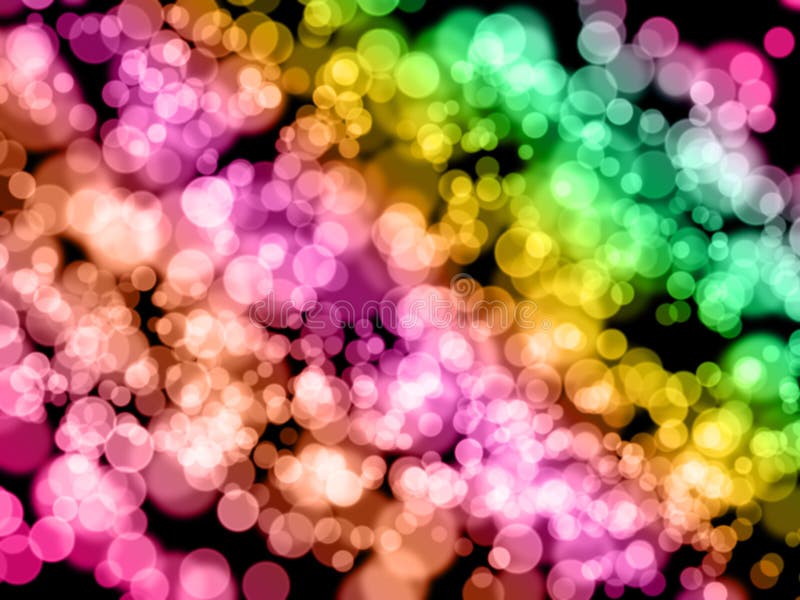 Rainbow of lights stock photo. Image of background, abstract - 31298238