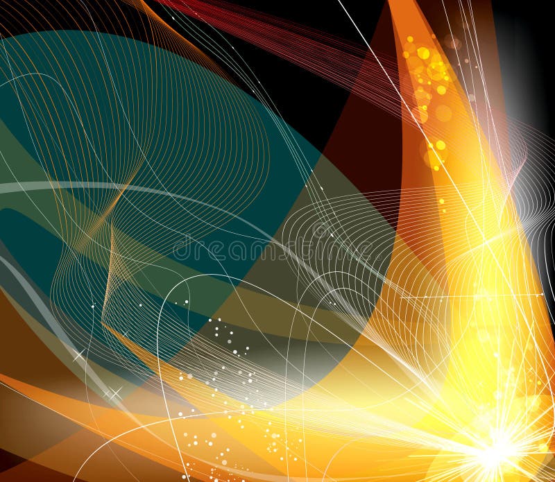 Abstract lights stock illustration. Illustration of entertainment ...