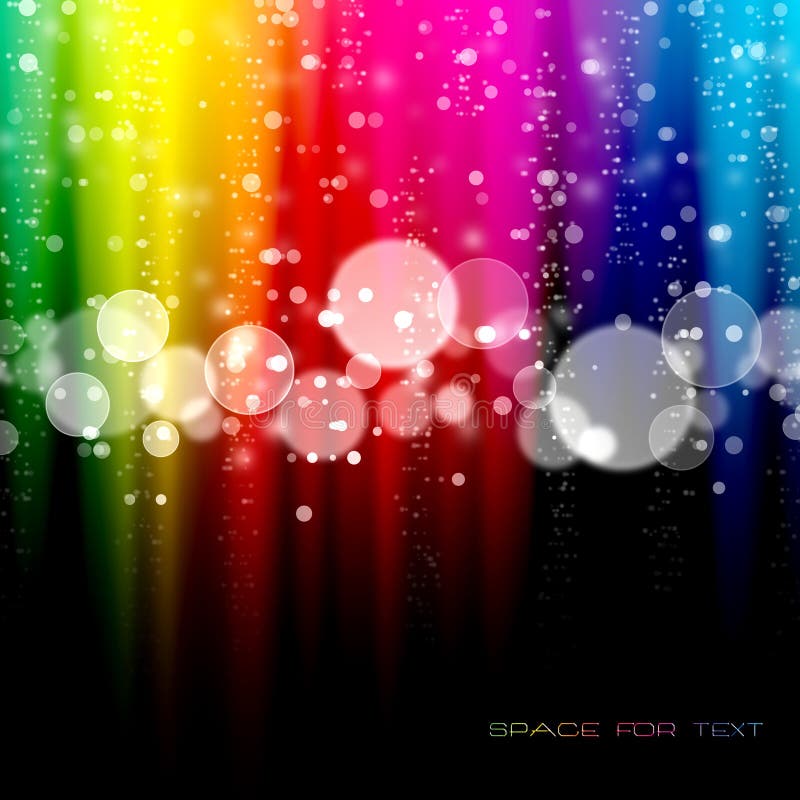 Abstract lights background stock illustration. Illustration of fantasy ...