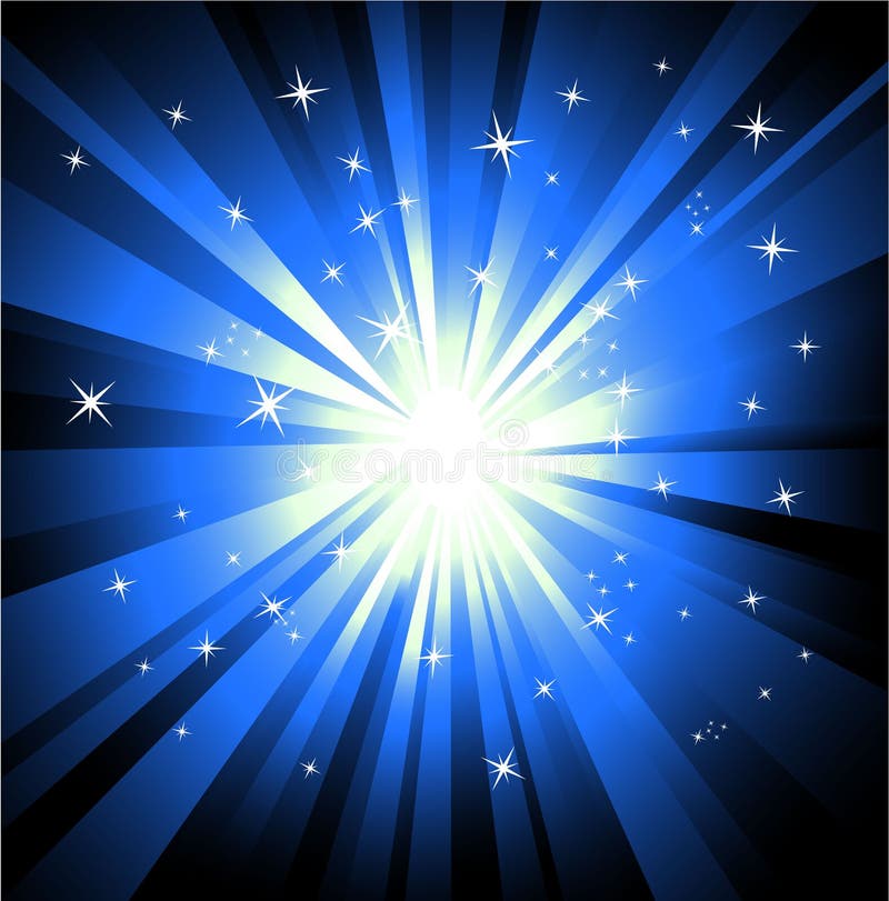 Abstract Lights Explosion Background Stock Vector - Illustration of ...