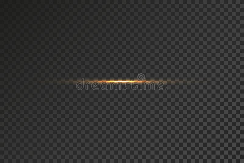 Abstract Lights Lines on Transparent Background Vector Illustration ...