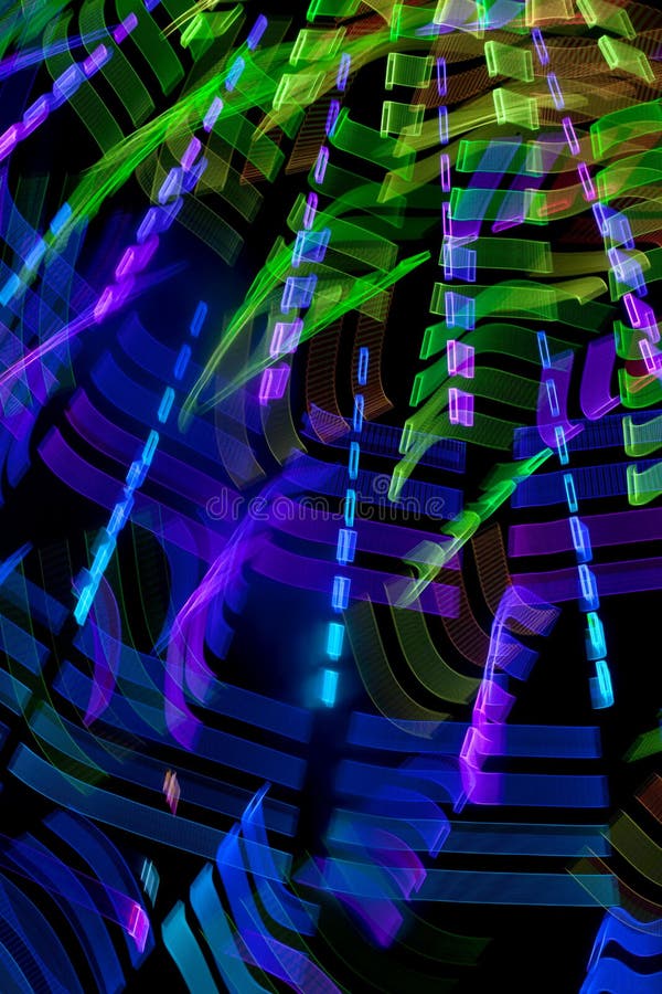 Lights in Motion stock image. Image of motion, kaleidoscope - 133142367