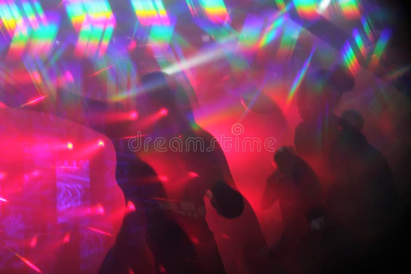 Abstract Lights Nightclub Dance Party Background Stock Image - Image of ...