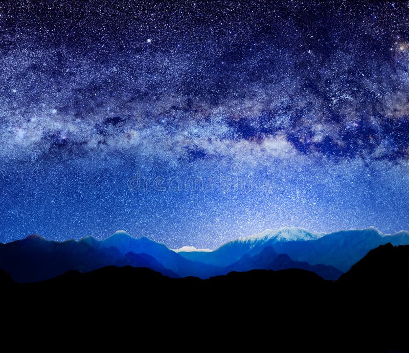 Abstract Lights of Universe Stock Photo - Image of vitality, crowded ...