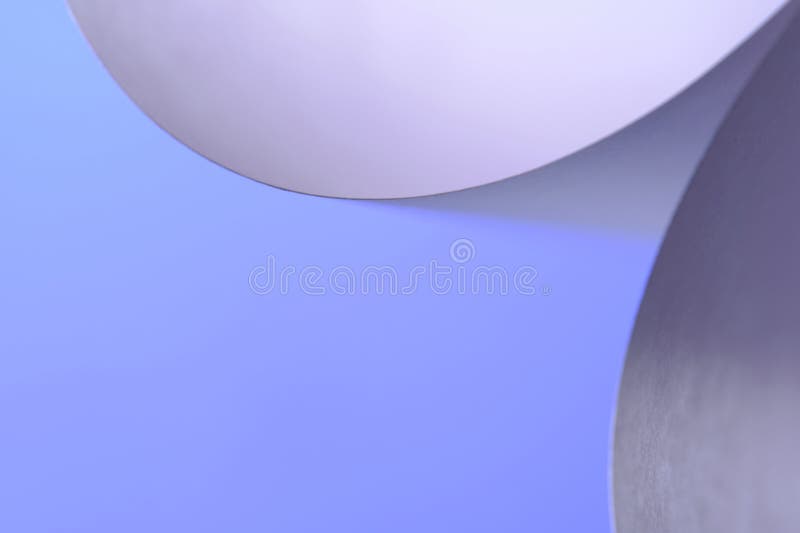 Abstract Lilac Macro Background Smooth Lines of Paper Sheets. Stock ...