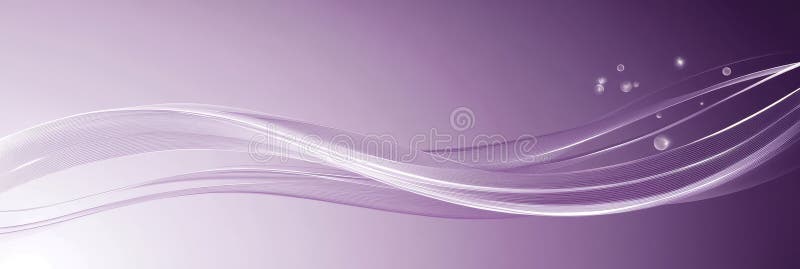 Abstract Lilac Swirl Background with Flowing Lines and Gentle Curves ...