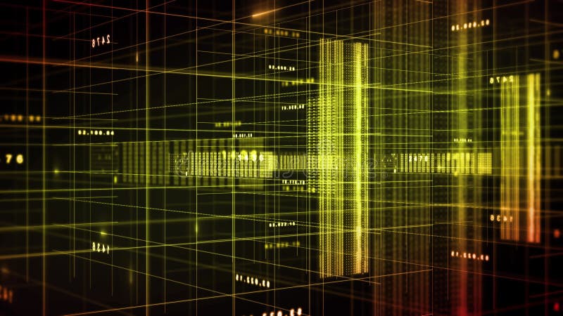 Abstract tech animation stock footage. Video of background - 236335298