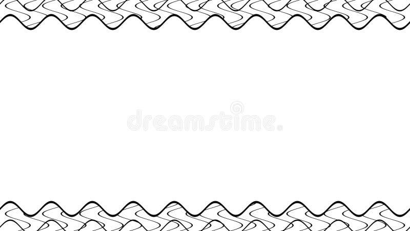 Abstract Line Art Border Design Stock Footage - Video of digital ...