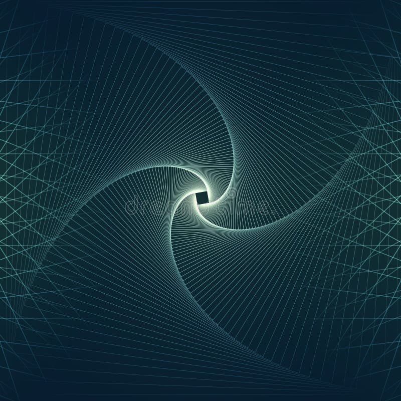 Abstract line art design stock vector. Illustration of retro - 200562344