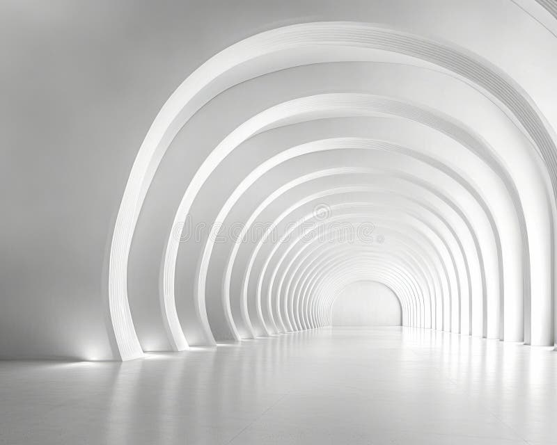 An Abstract Line Art Illustration that Features a Gradient of Vertical ...