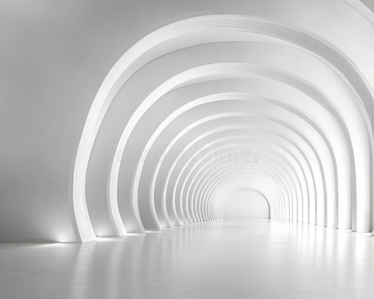 An Abstract Line Art Illustration that Features a Gradient of Vertical ...