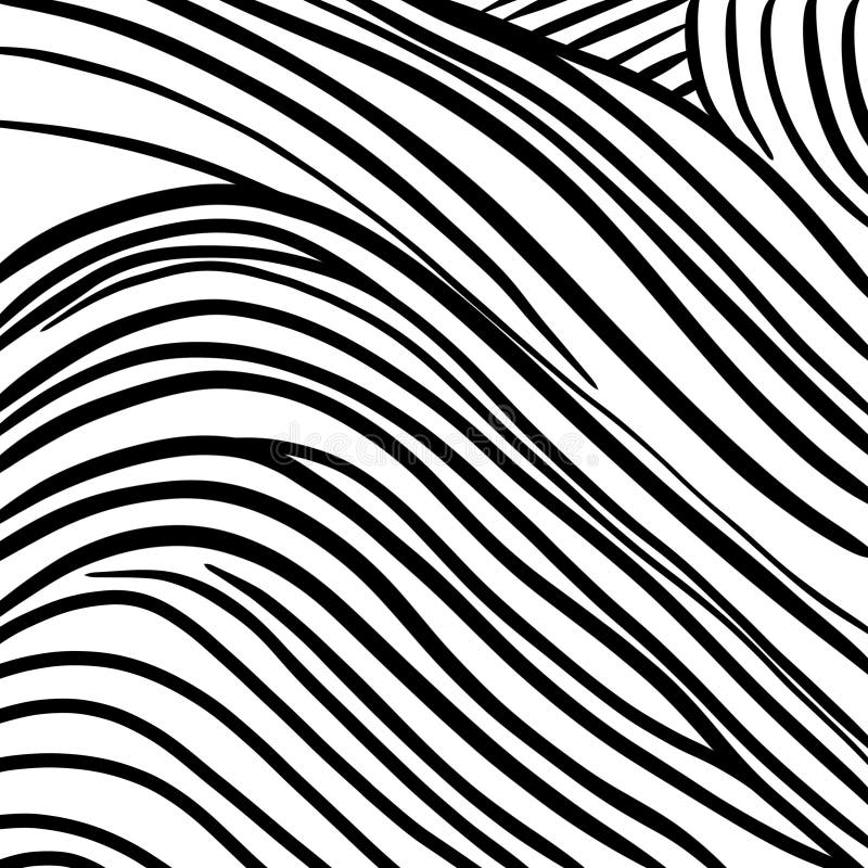 Illustration Abstract Line Art Style Black and White Minimal for ...