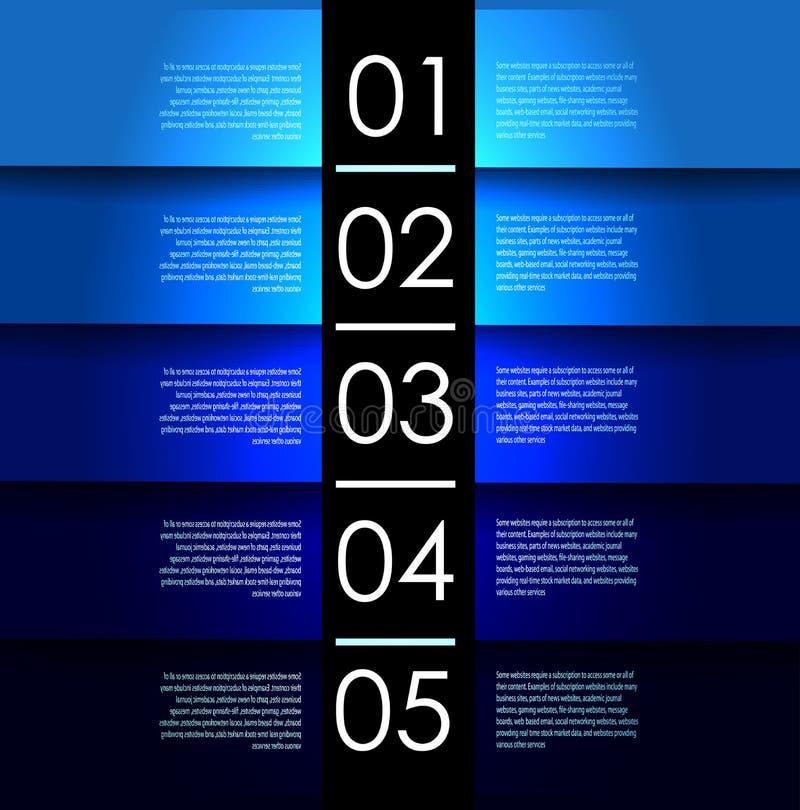 Simple Clean Number Banners Template Stock Illustrations – 1,191 Simple ...