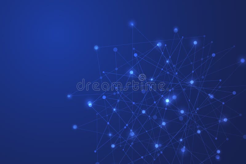 Abstract Line Background .Vector Illustrator. Connection Concept. Data ...