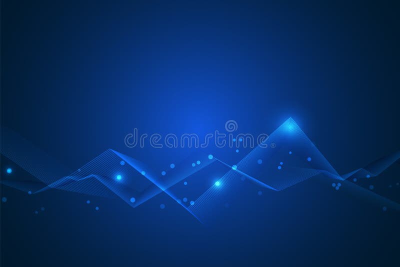 Abstract Line Background .Vector Illustrator. Connection Concept. Data ...